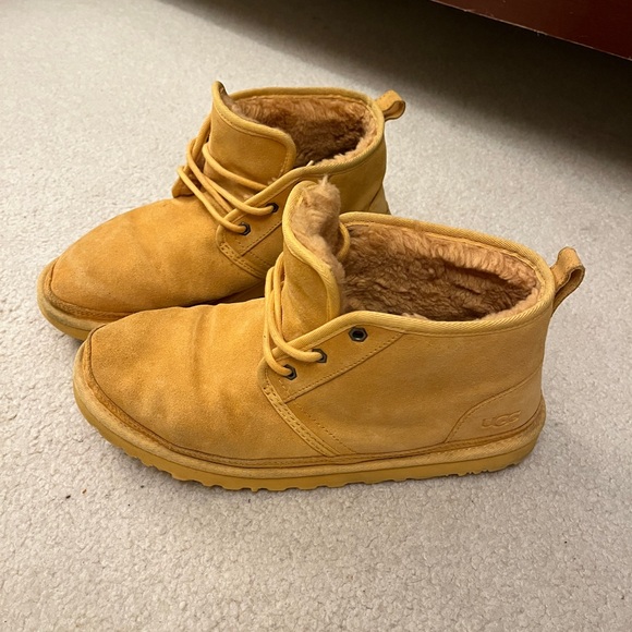 UGG | Shoes | Ugg Mens Fur Lined Boots | Poshmark
